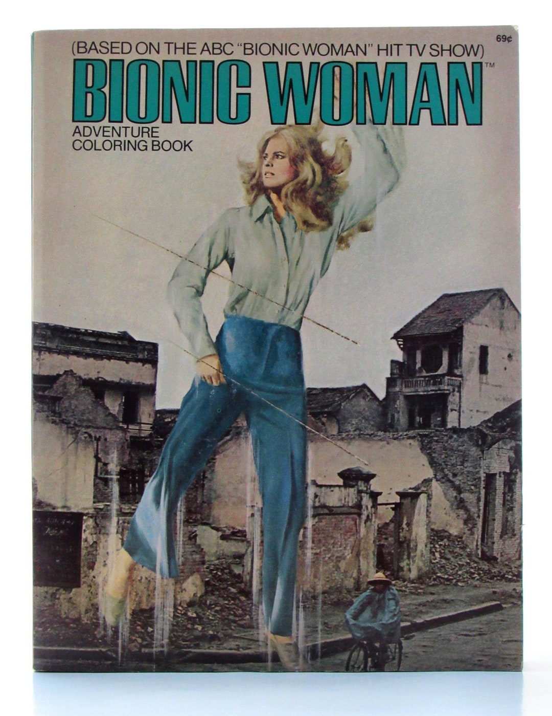 The Bionic Woman Adventure Coloring Book by Tony Tallarico - Etsy