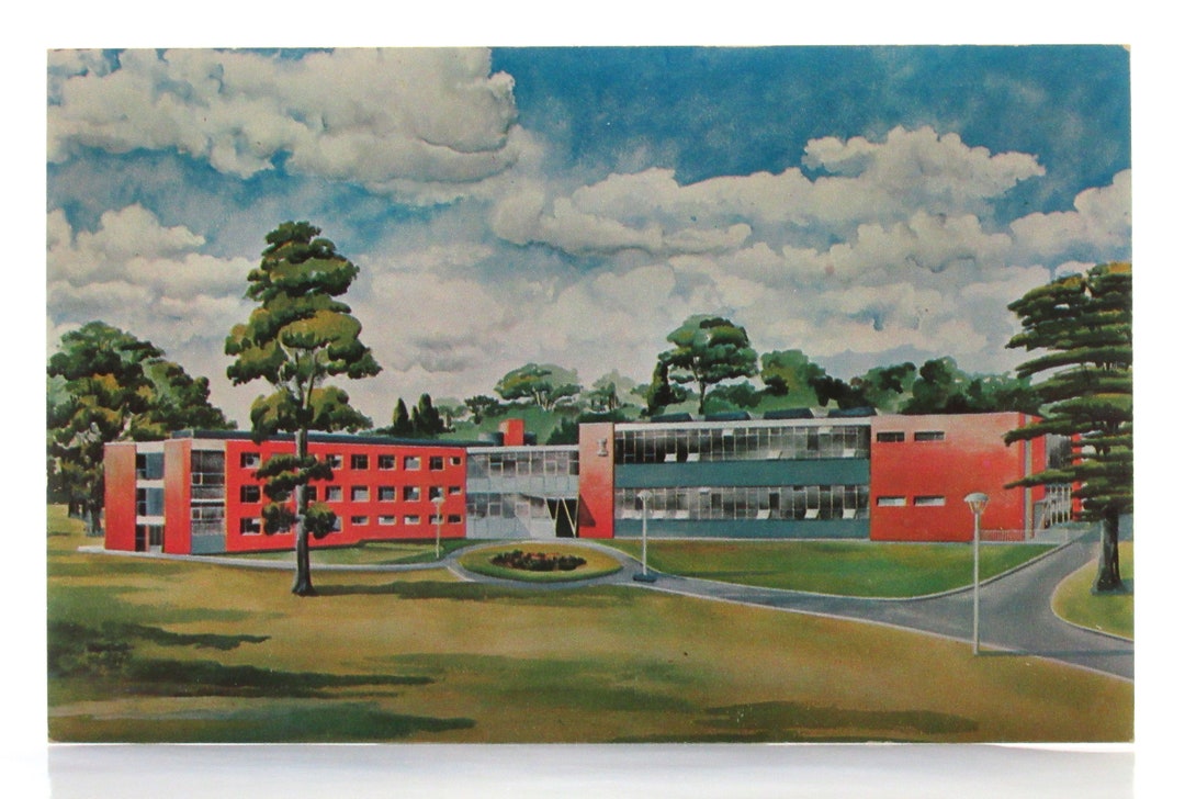 1959 Watchtower london Bethel Postcard, Artist's Conception, Unused ...