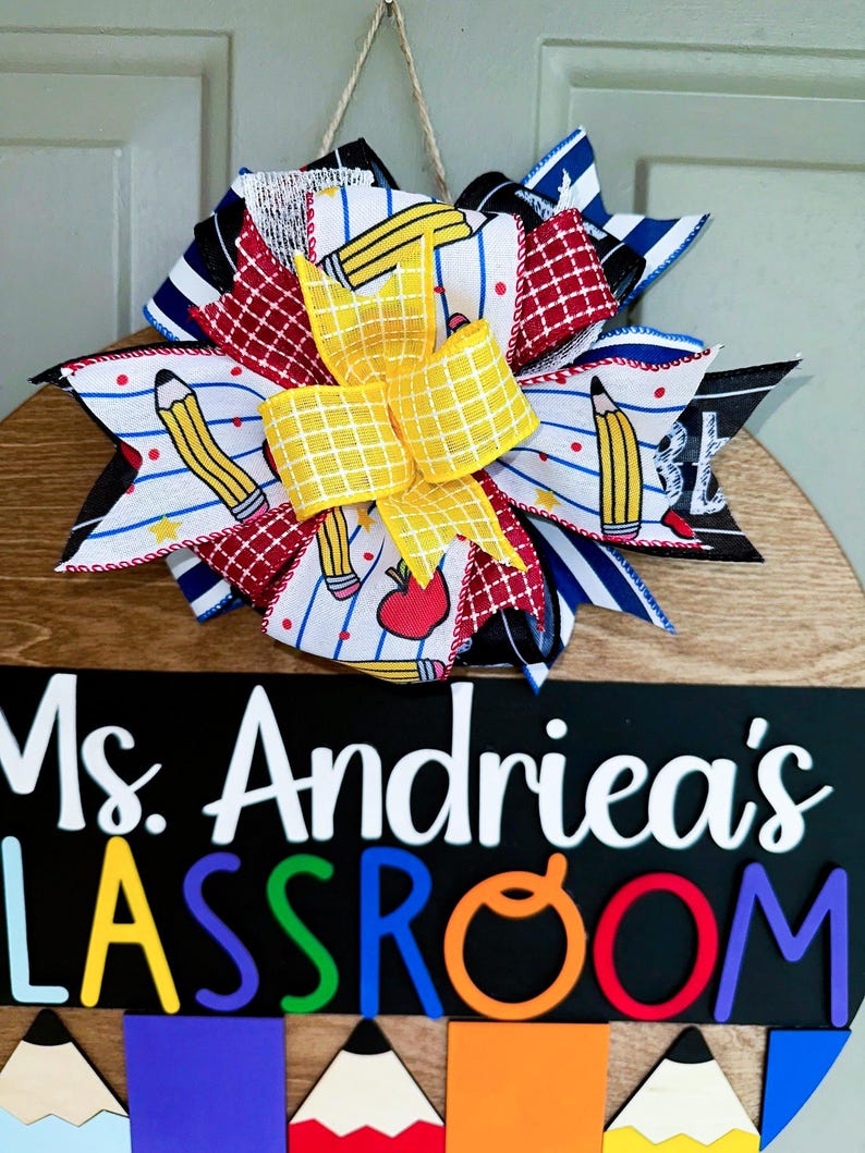 Classroom Door Hanger | Teacher Door Hanger | Teacher Gift Door Hanger ...