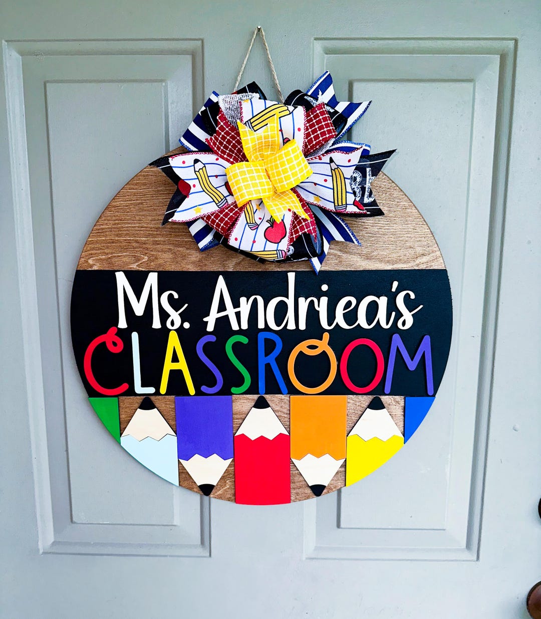Classroom Door Hanger | Teacher Door Hanger | Teacher Gift Door Hanger ...