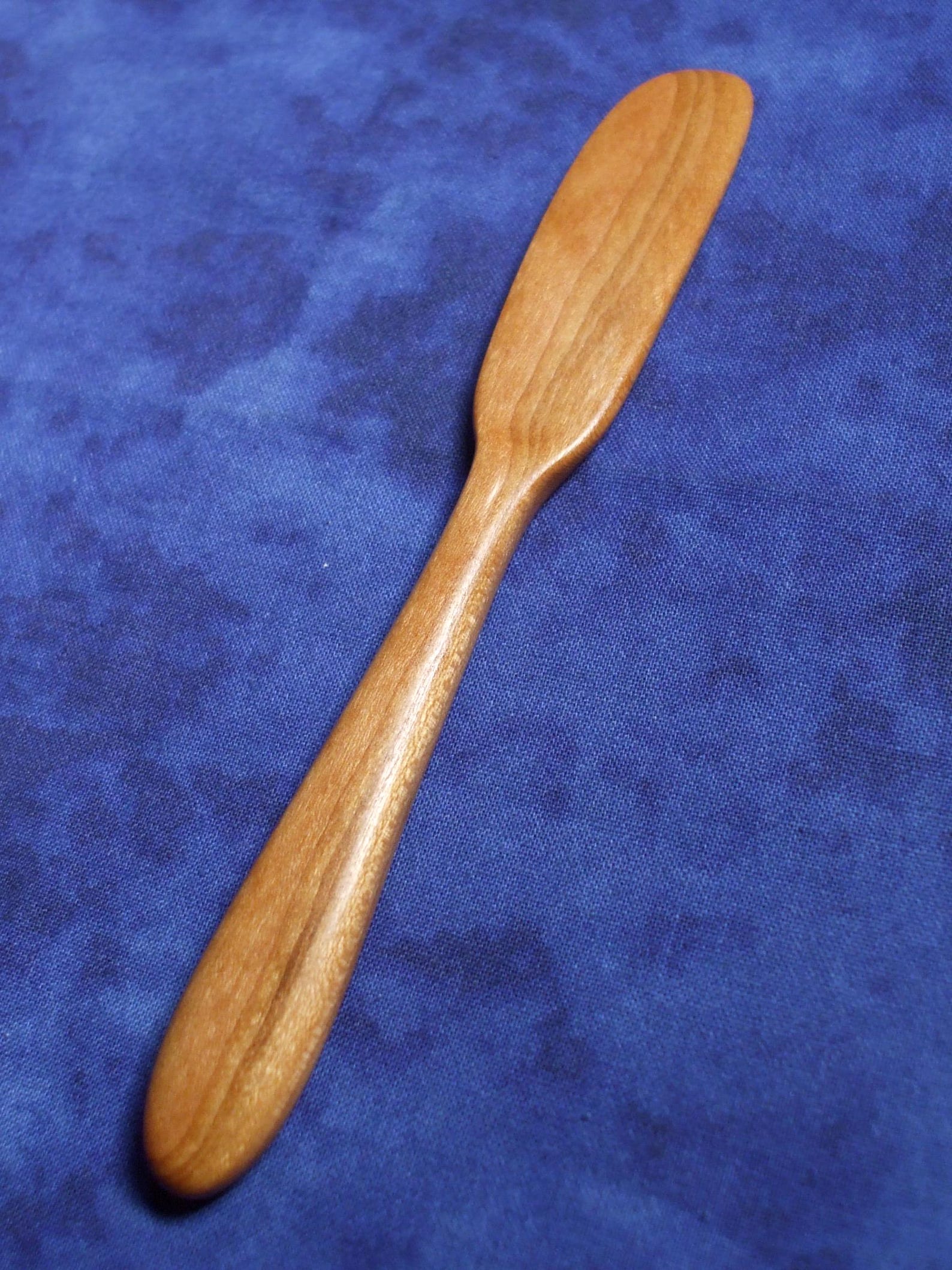 Small Spreader Butter Knife Hand Carved in Cherry Wood - Etsy