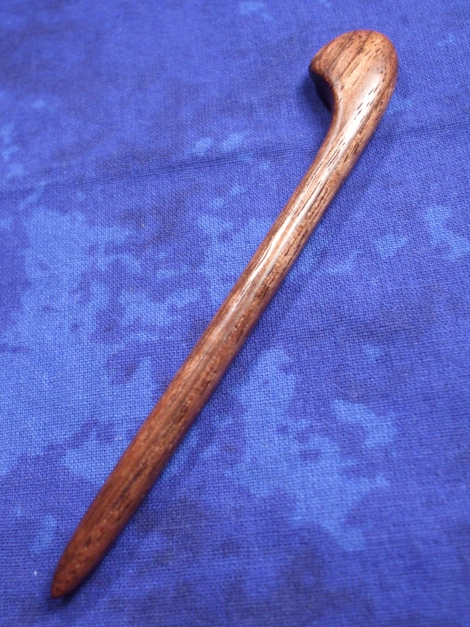 Skinny Shawl Pin Hand Carved in Black Walnut Wood 4.25 Inch | Etsy