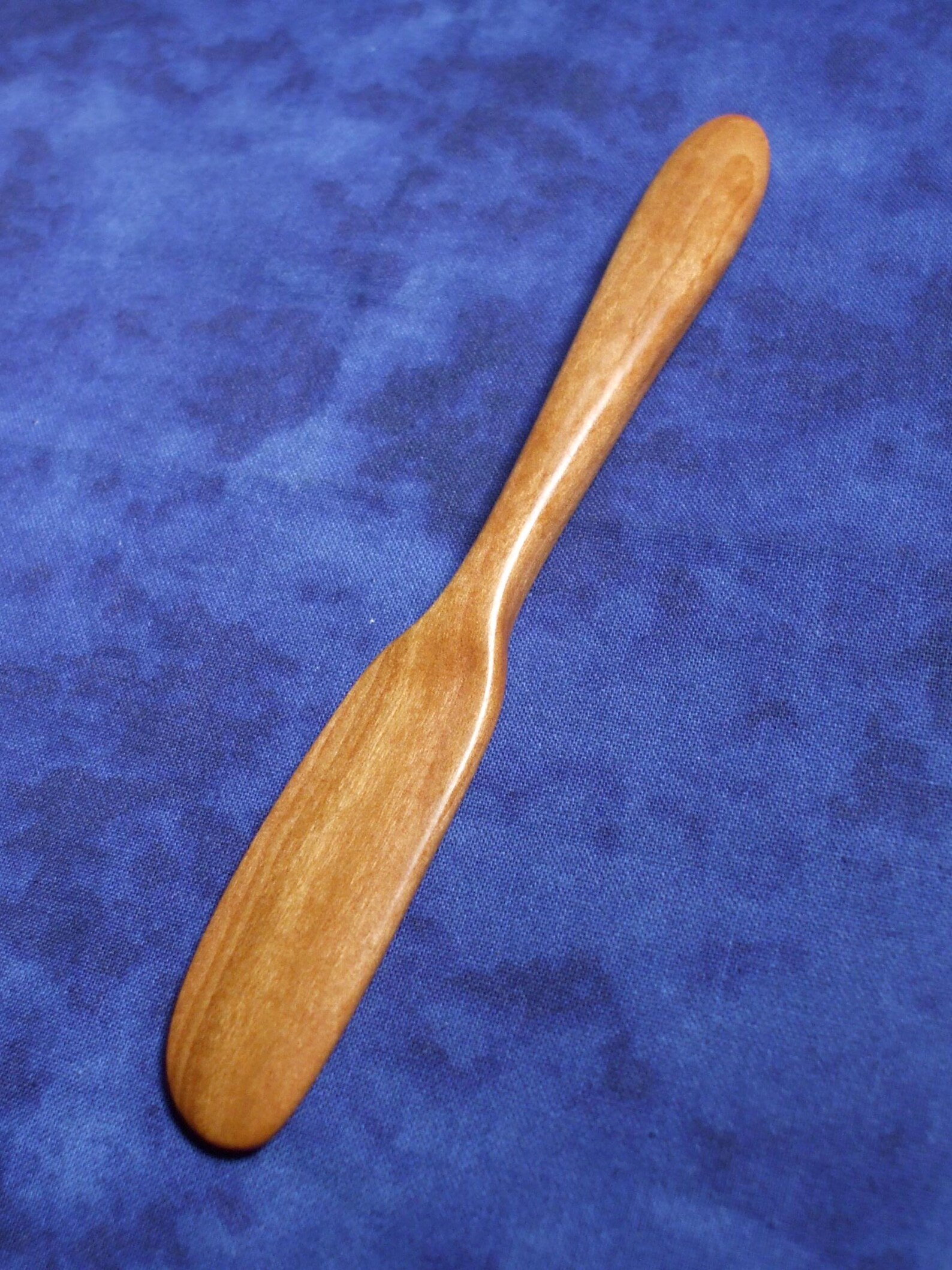 Small Spreader Butter Knife Hand Carved in Cherry Wood - Etsy