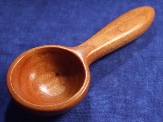 Coffee scoop Tablespoon Measuring spoon Hand carved in | Etsy