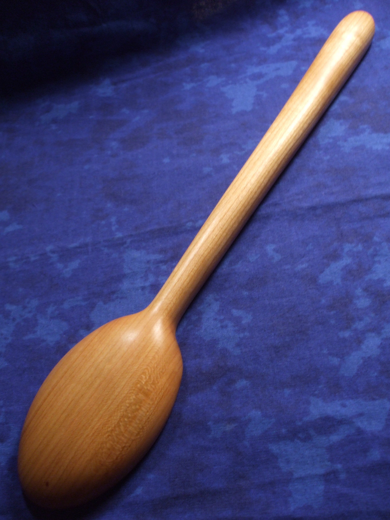 Wooden Spoon Hand Carved Cooking Narrow Mixing Spoon in | Etsy