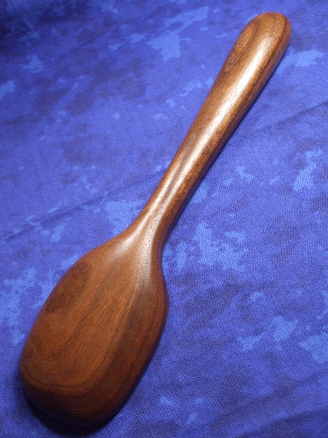 Mixing spoon Hand carved from black walnut wood | Etsy