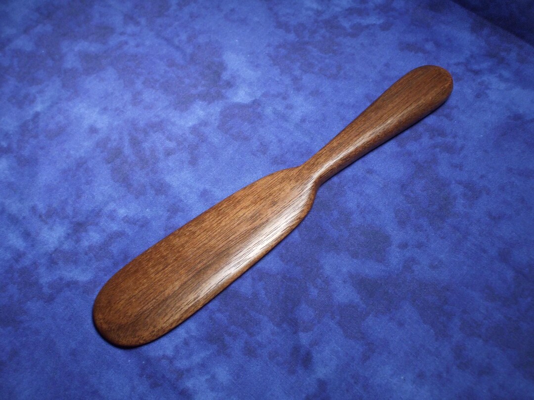 Spurtle - Spreader - Hand Carved in Black Walnut Wood - Etsy