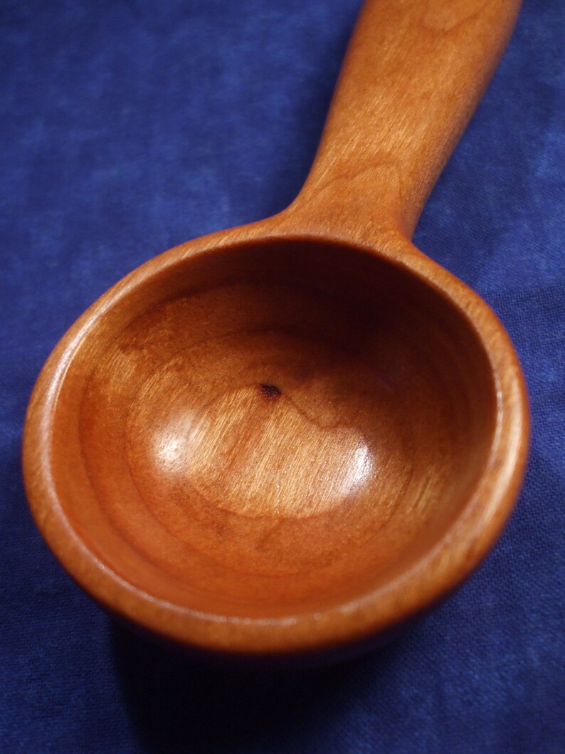 Coffee scoop Tablespoon Measuring spoon Hand carved in | Etsy