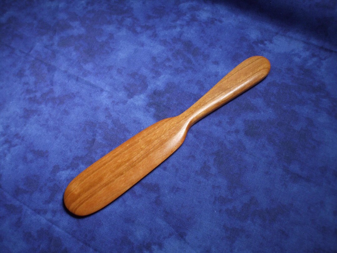 Spurtle - Spreader - Hand Carved in Cherry Wood - Etsy
