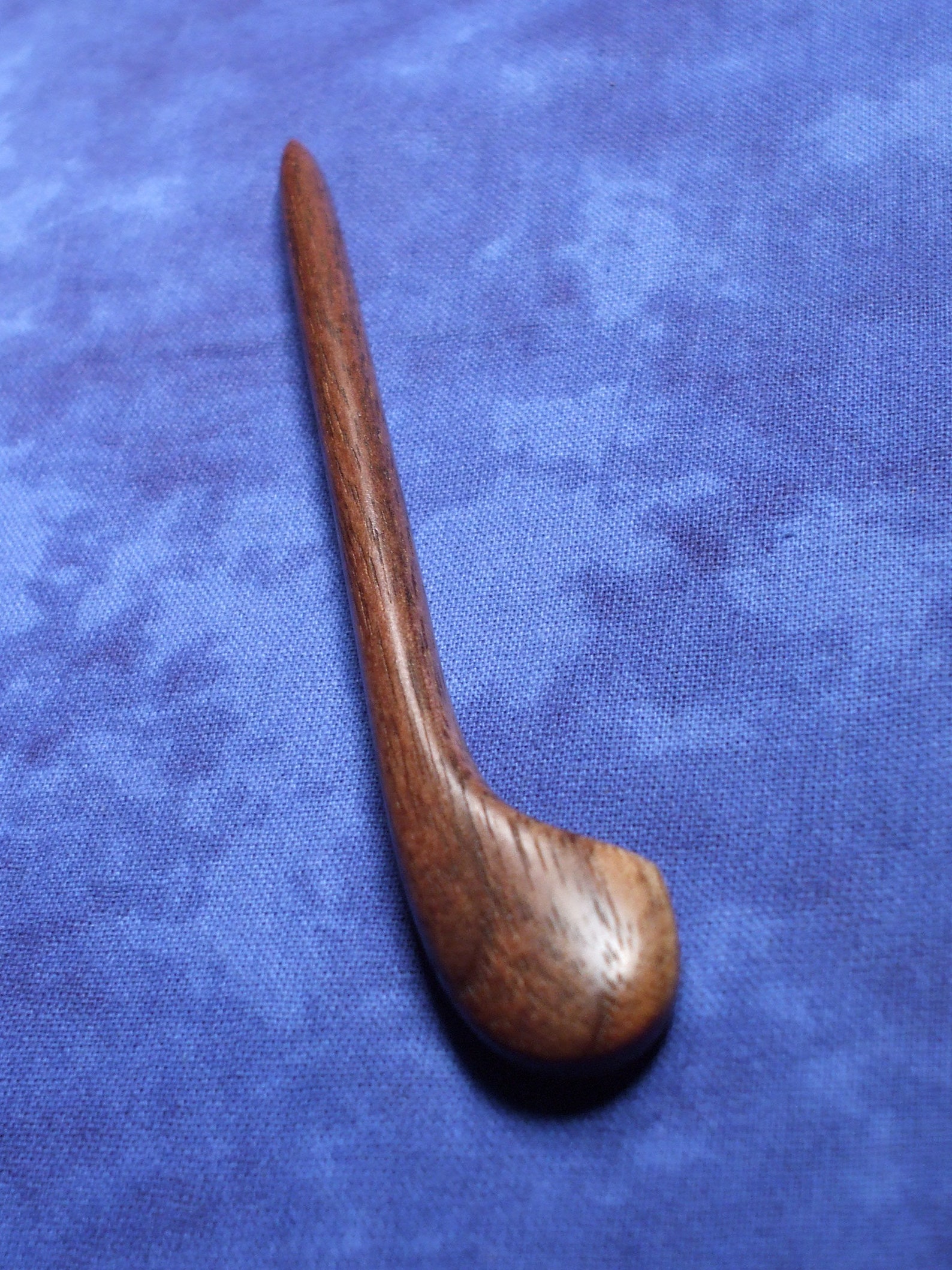 Skinny Shawl Pin Hand Carved in Black Walnut Wood 4.25 Inch - Etsy