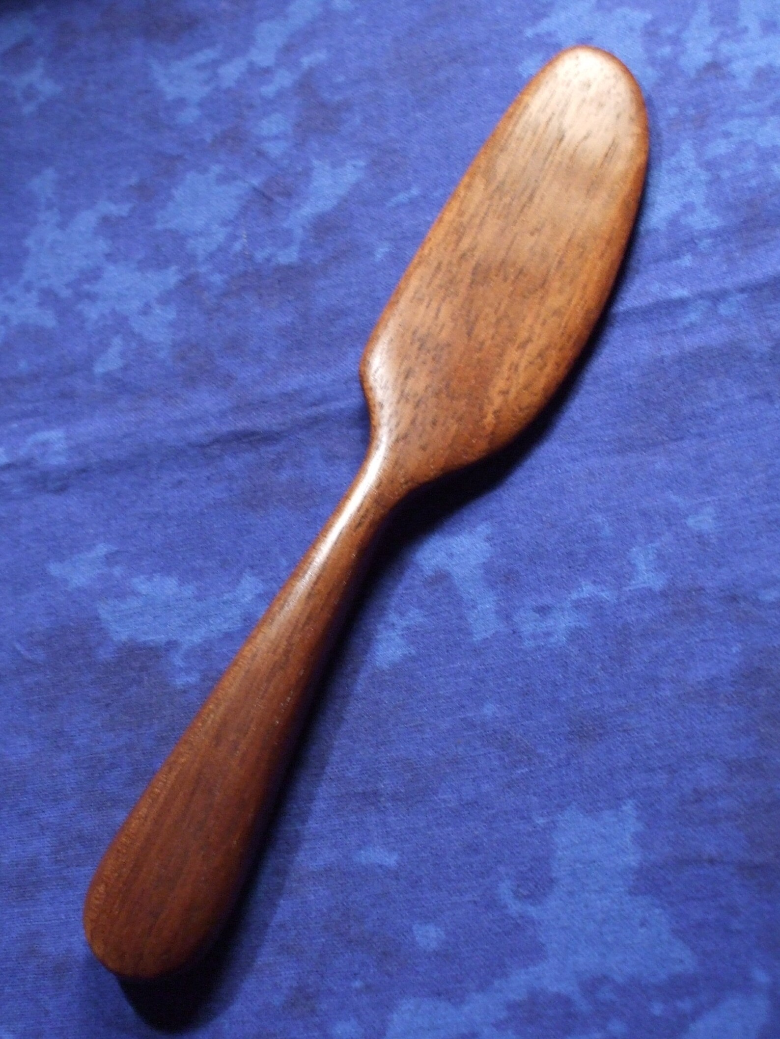 Hand Carved Small Wooden Knife Spreader in Walnut Wood - Etsy