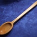 Wooden Spoon Hand Carved Cooking Narrow Mixing Spoon in Hard - Etsy