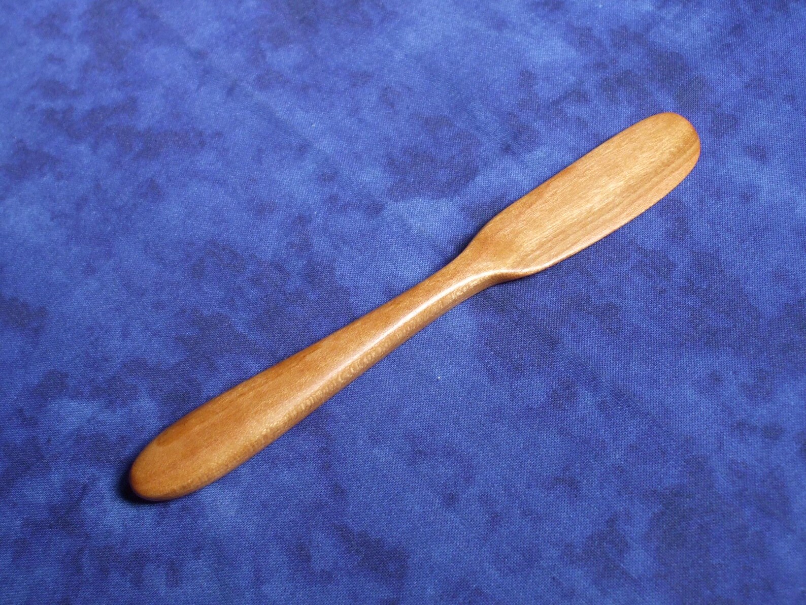 Small Spreader Butter Knife Hand Carved in Cherry Wood - Etsy