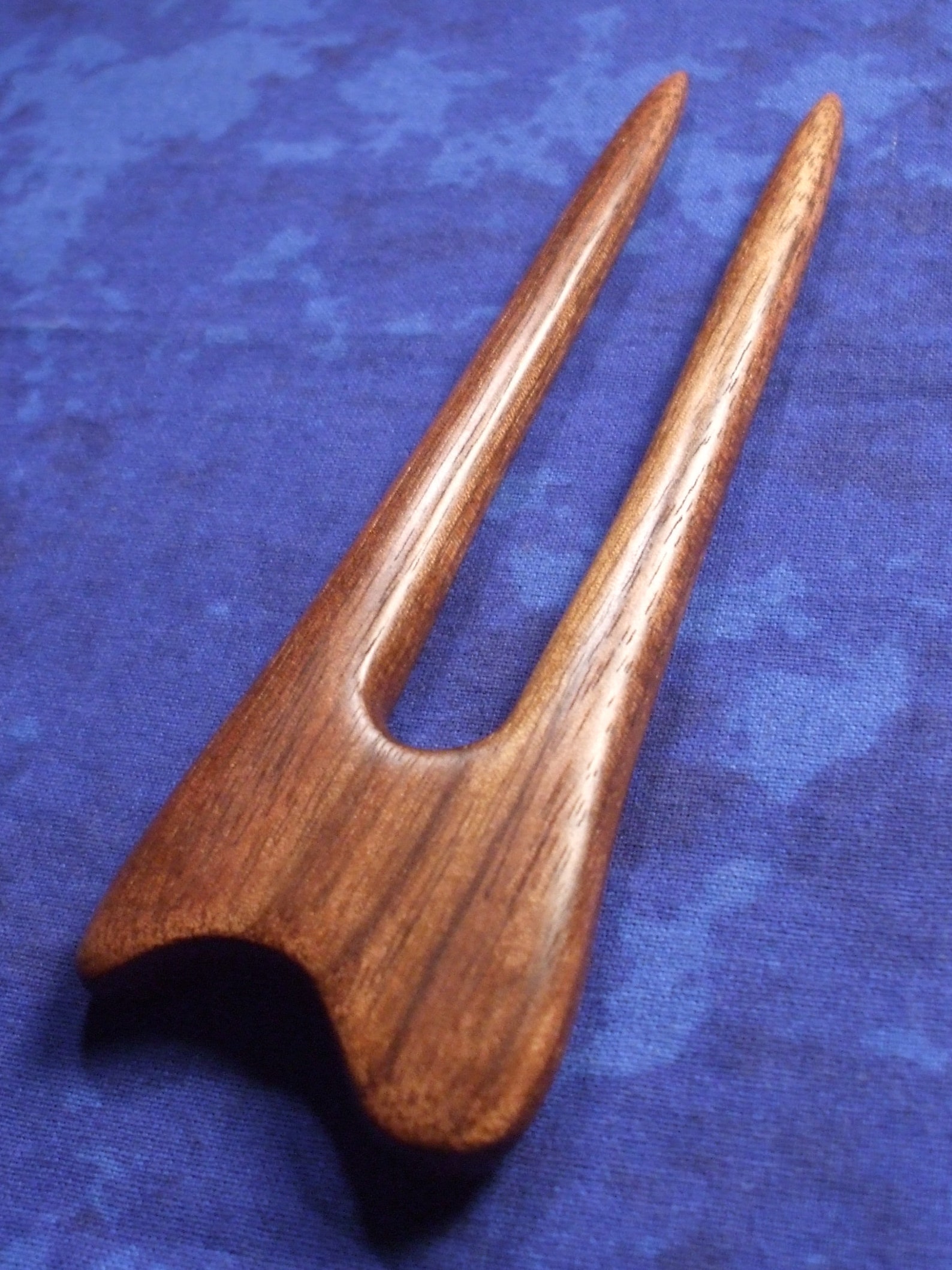 Hair Fork Hand Carved From Black Walnut Wood | Etsy