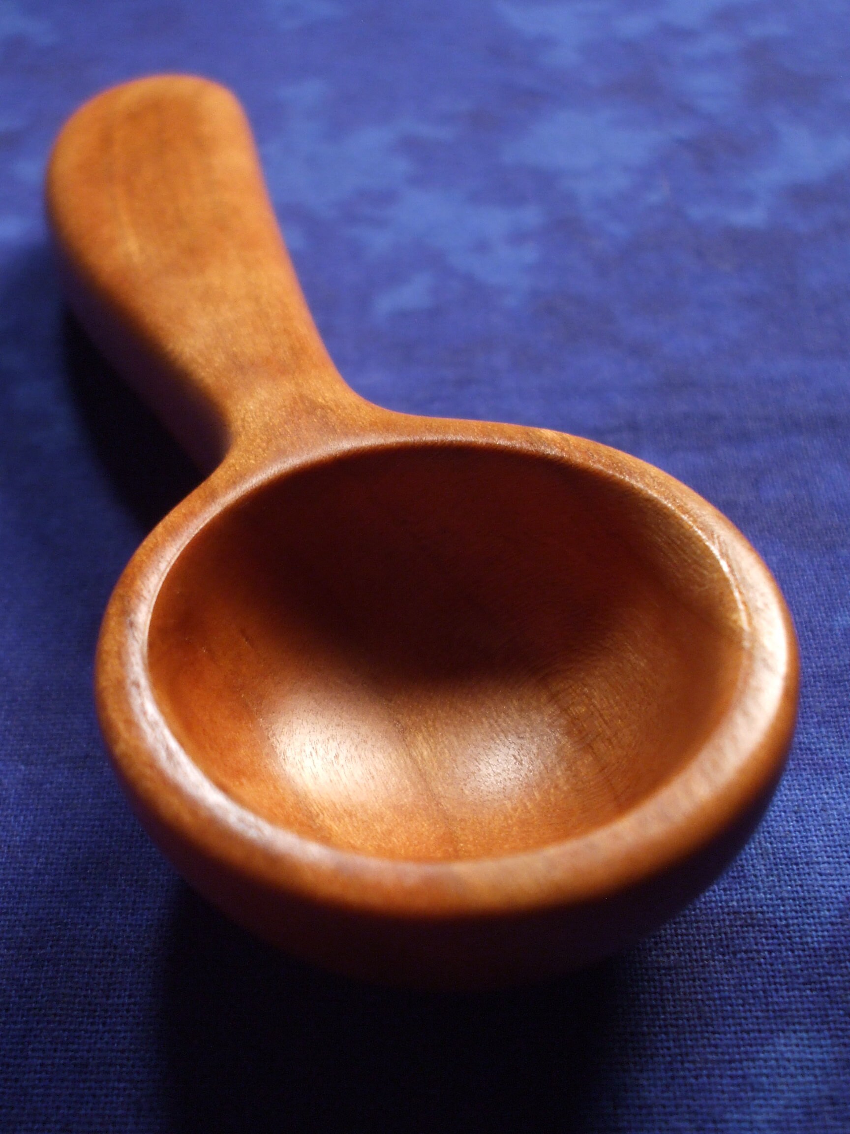 Coffee Scoop Measuring Spoon 2 Tsp Hand Carved in Cherry | Etsy