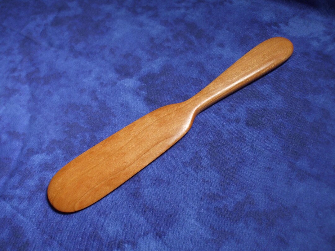 Spurtle - Spreader - Hand Carved in Cherry Wood - Etsy