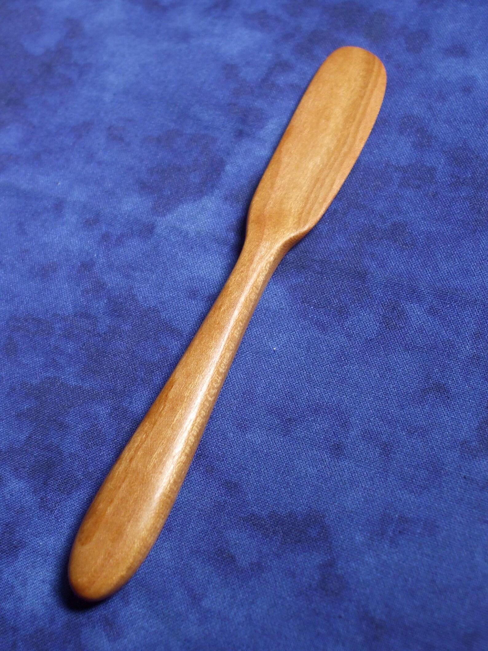 Small Spreader Butter Knife Hand Carved in Cherry Wood - Etsy