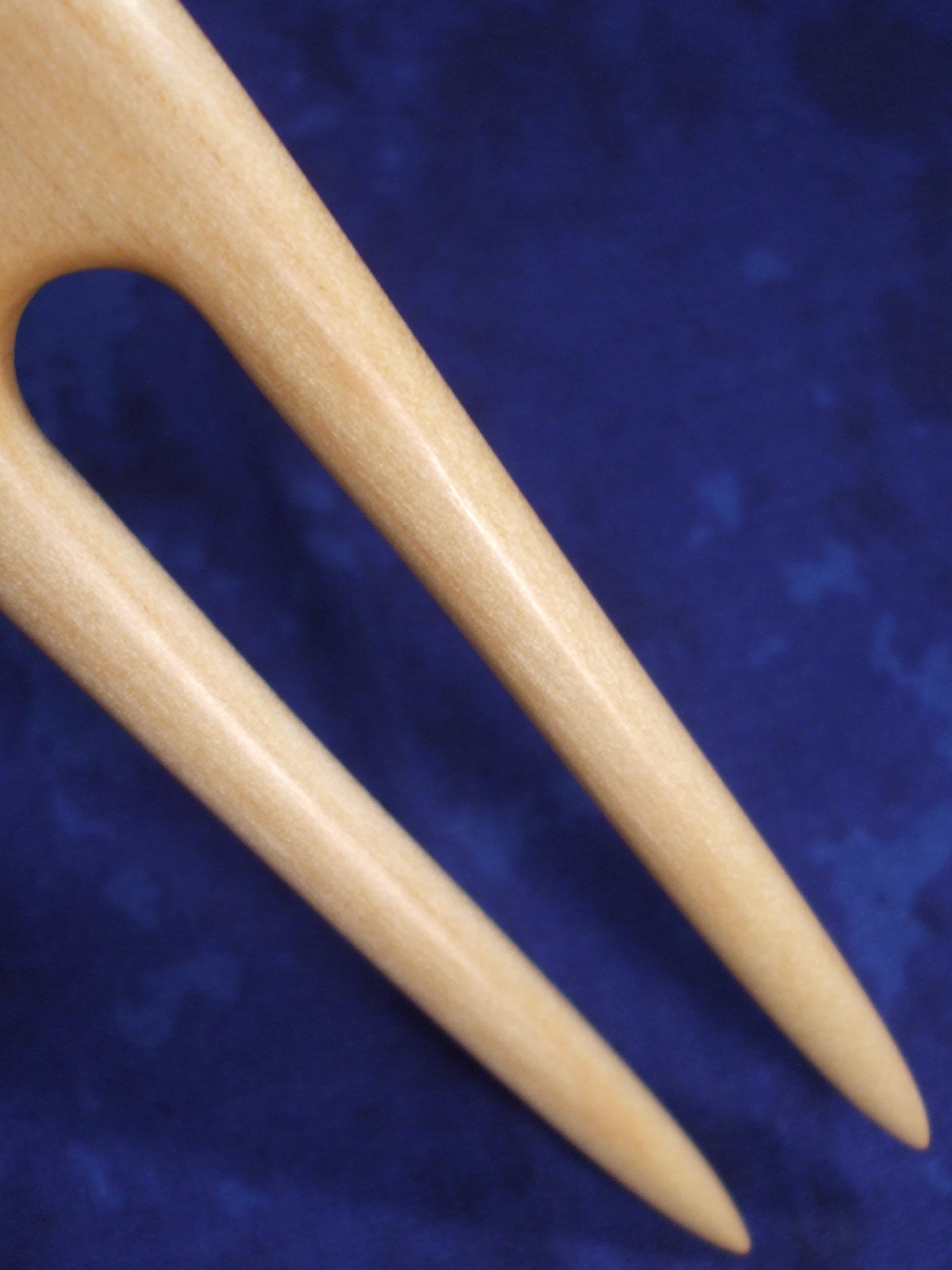 Hair Fork Hair Accessories Hand Carved From Hard Maple Wood | Etsy