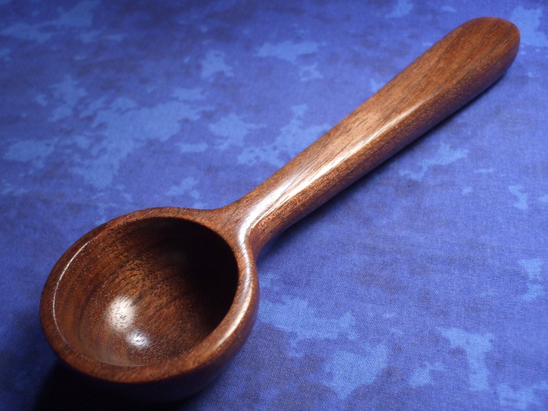 2 Tablespoon Measuring Spoon Coffee Scoop Hand Carved - Etsy