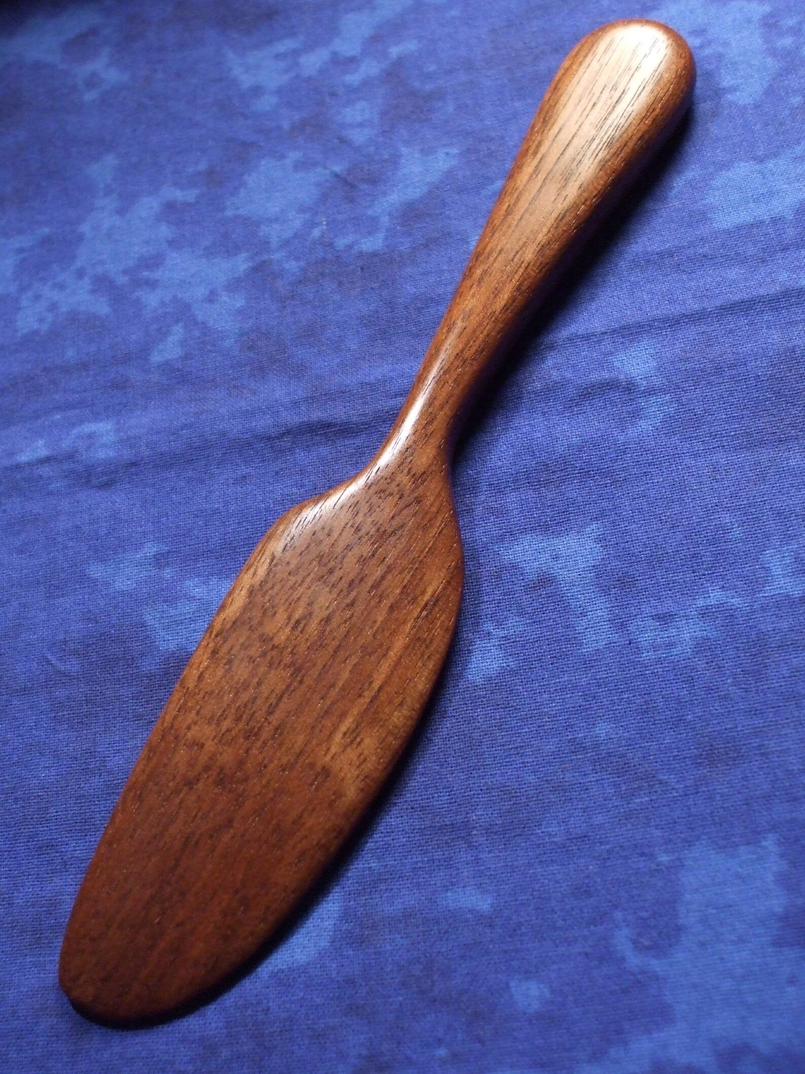Hand Carved Small Wooden Knife Spreader in Walnut Wood - Etsy