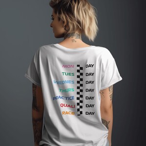 Race Week Schedule Svg Png Jpg Eps | Colorful Style Digital Download ...