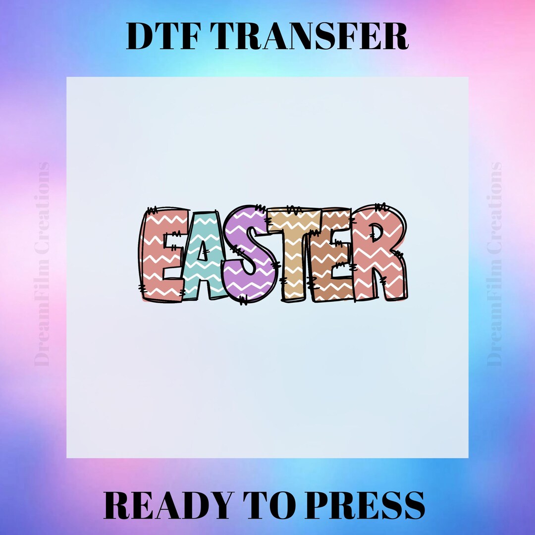 Easter Blessing, Blessing, Cross DTF, Religious, Easter DTF Transfer ...