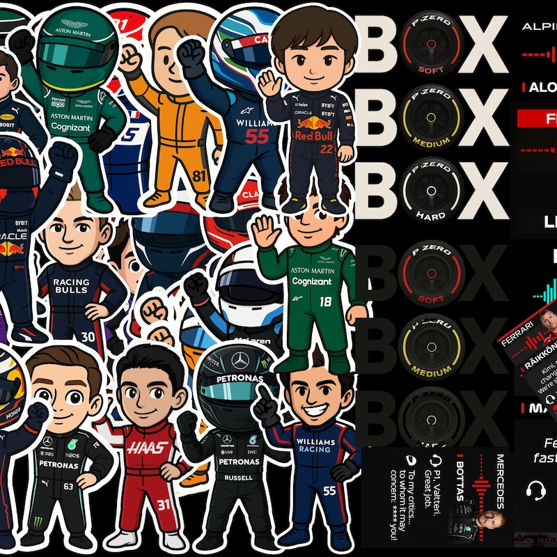 Formula One Tentenths Motorsport Forum - Etsy Canada