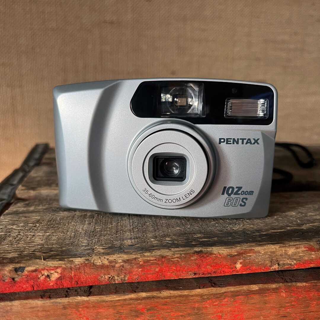 PENTAX Iqzoom 60S - Vintage 35mm Film Photography Camera With 35-60 ...