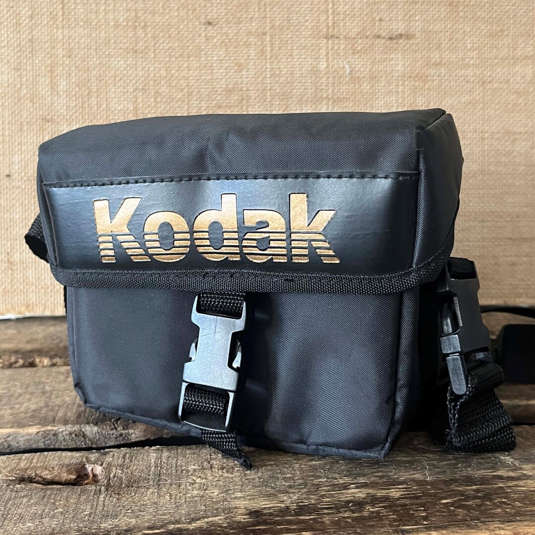 Vintage KODAK Camera Bag With Shoulder Strap 1990s Style Fashion - Etsy