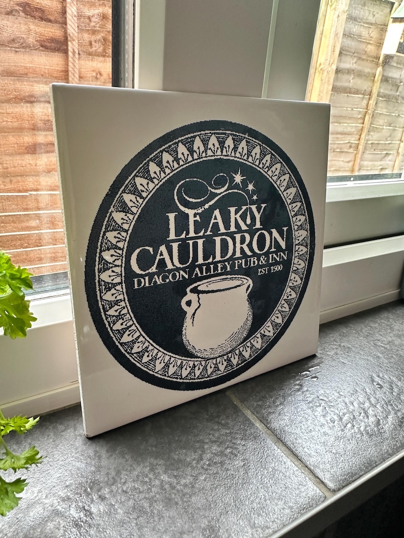 Harry Potter Diagon Alley, Ceramic Tile, Decorative Kitchen Tile, Harry ...