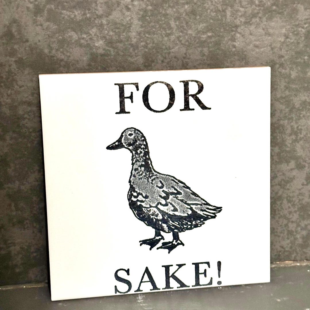 Duck, Ceramic Tile, Wall Decor, Duck Tile, Bathroom Tile Art, Duck ...