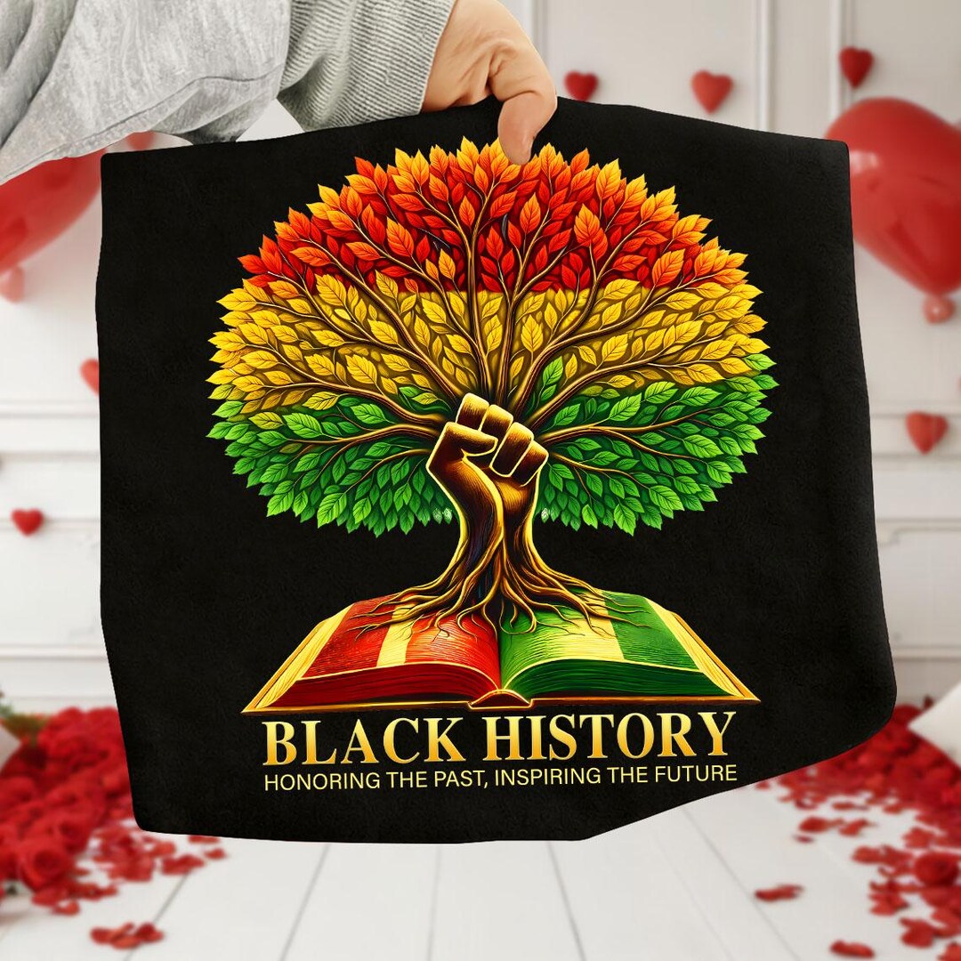 Black History Honoring the Past Png, Black History Tree Png, Black ...