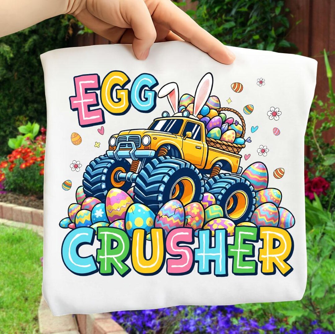 Easter Egg Crusher Png, Easter Monster Truck Png, Happy Easter Png ...
