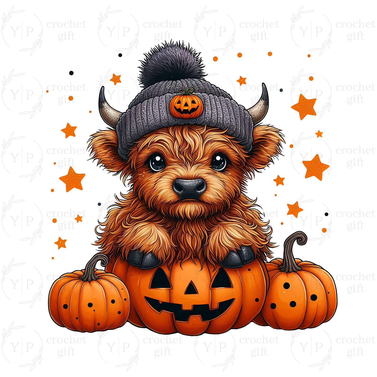 Retro Halloween Highland Cow Png, Moo I Mean Boo Png, Funny Fall ...