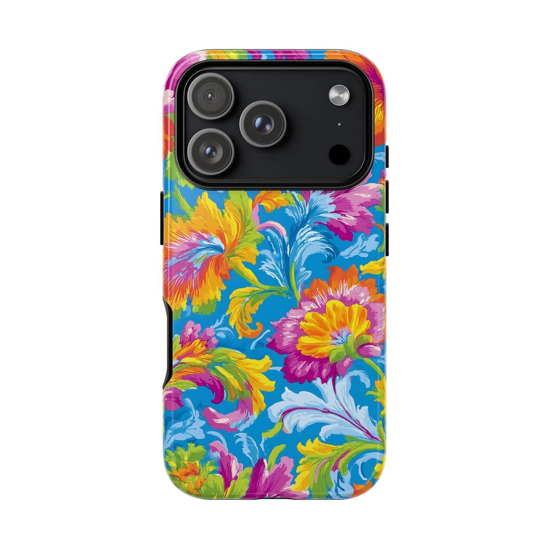 South American Floral Folk Art Phone Case Botanical | Tough Phone Case ...