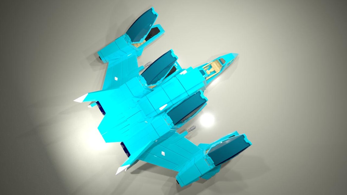 Silverhawk Miraj Space Ship - Etsy