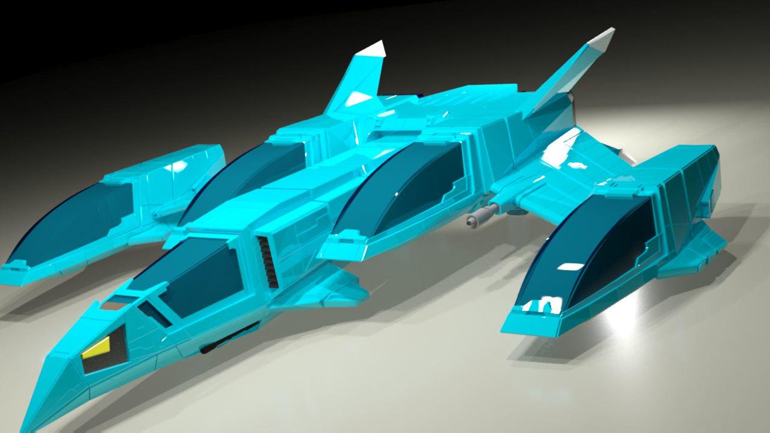 Silverhawk Miraj Space Ship - Etsy