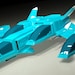 Silverhawk Miraj Space Ship - Etsy