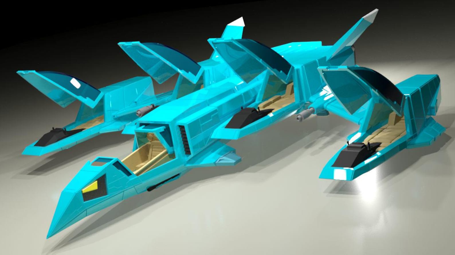 Silverhawk Miraj Space Ship - Etsy