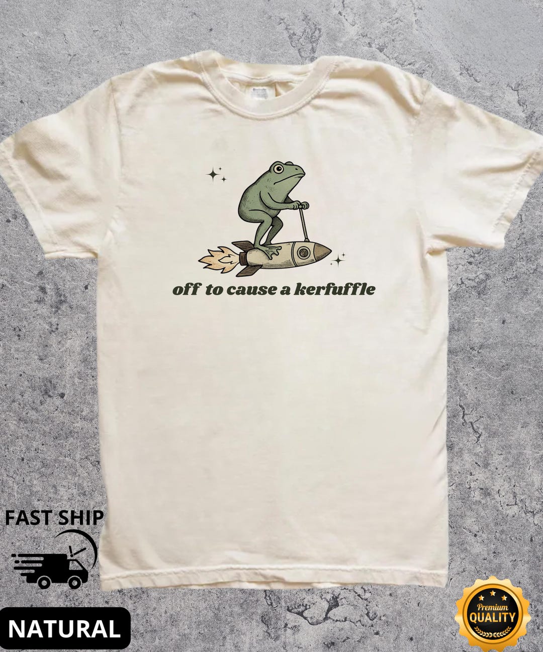 Off to Cause A Kerfuffle Frog Meme Shirt,sarcastic Humor Shirt,edgy ...