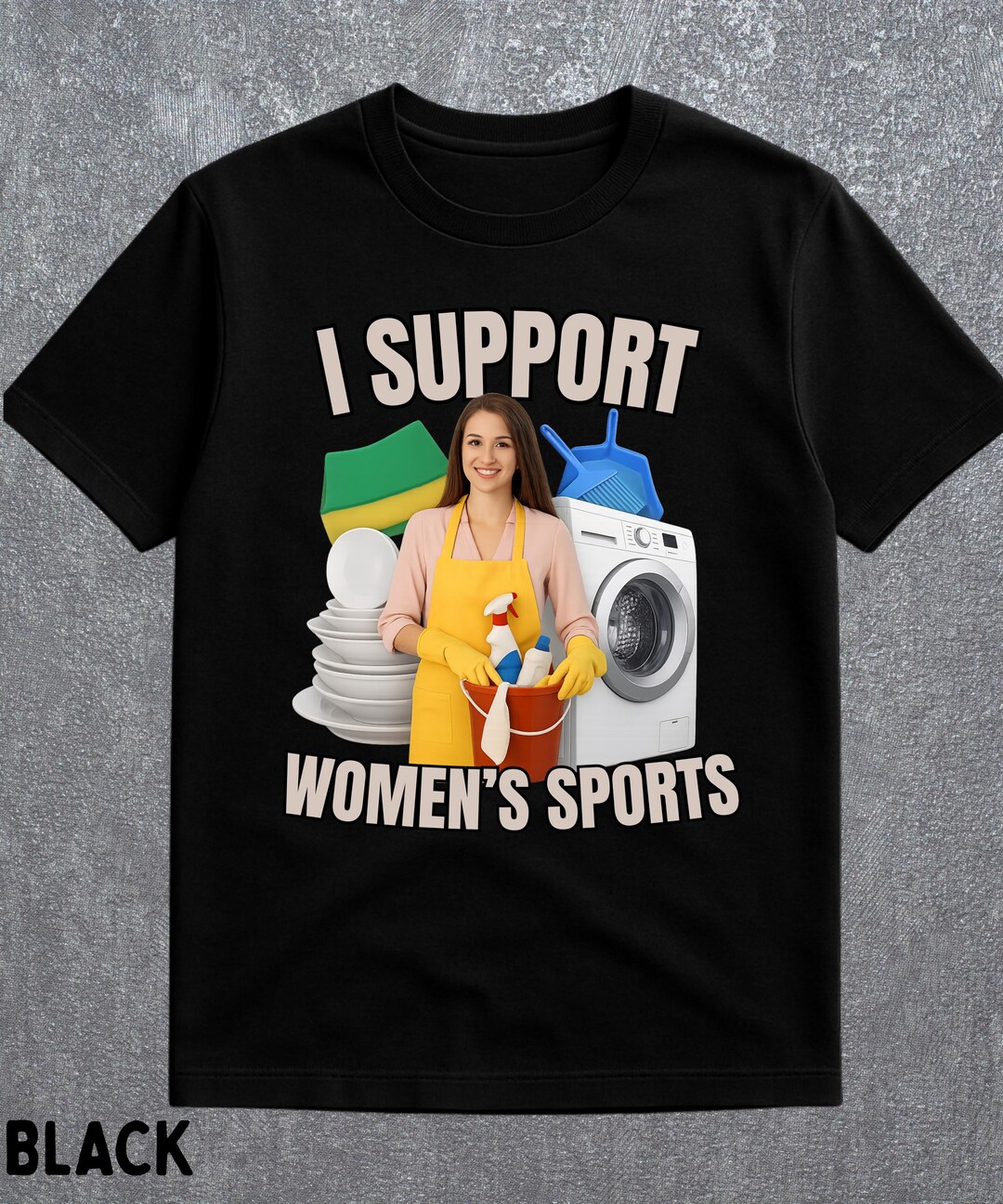 I Support Women's Sports Shirt,funny Offensive Sarcastic Humor Shirt ...