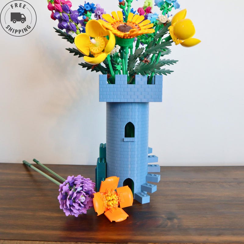 Flower Bouquet Building Blocks - Etsy