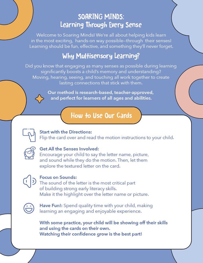 Active Alphabet Cards for Struggling Readers | Dyslexia-friendly - Etsy