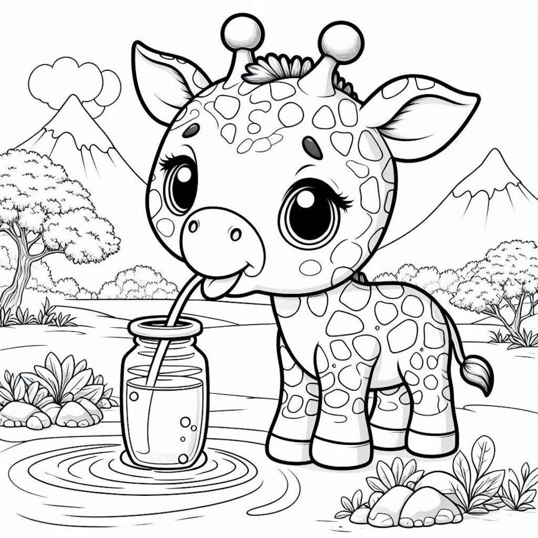 Jungle World Coloring Pack – Wild Fun for Kids! - Etsy