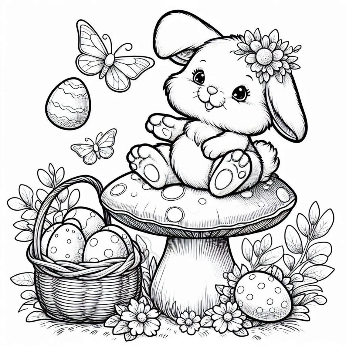 Happy Easter Coloring Pack – Egg-citing Fun for Kids! - Etsy