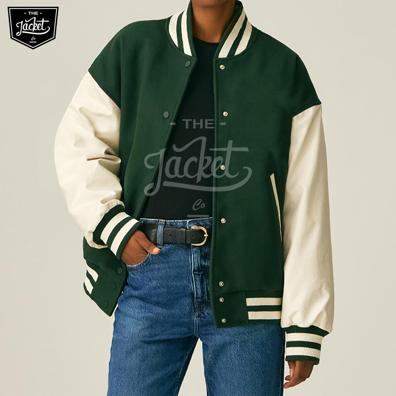 Black Green Jacket Street - Etsy