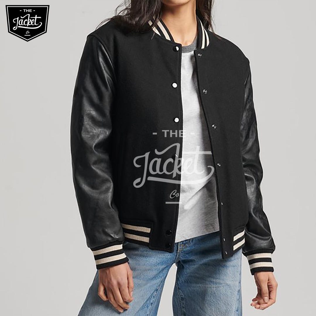 Custom Varsity Jacket Ladies Letter Jacket Women Varsity Jacket Custom ...