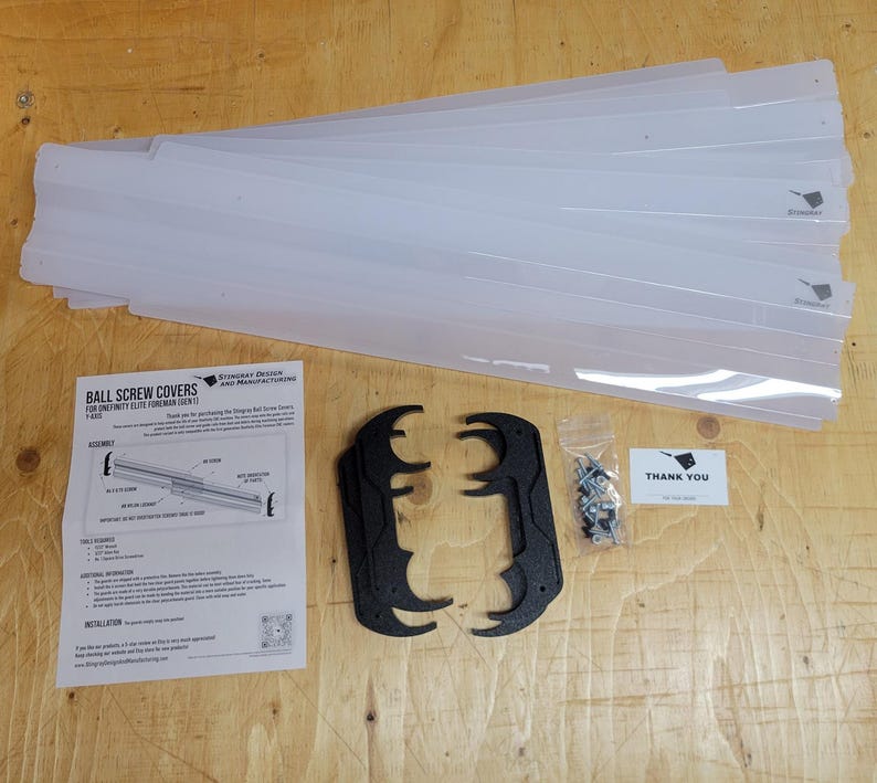 Ball Screw Guards for Onefinity Elite Foreman (gen1, Y-axis) - Etsy