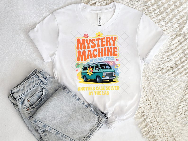 Lab Week Png, Mystery Machine Png, Mystery Machine of Diagnostics Png ...