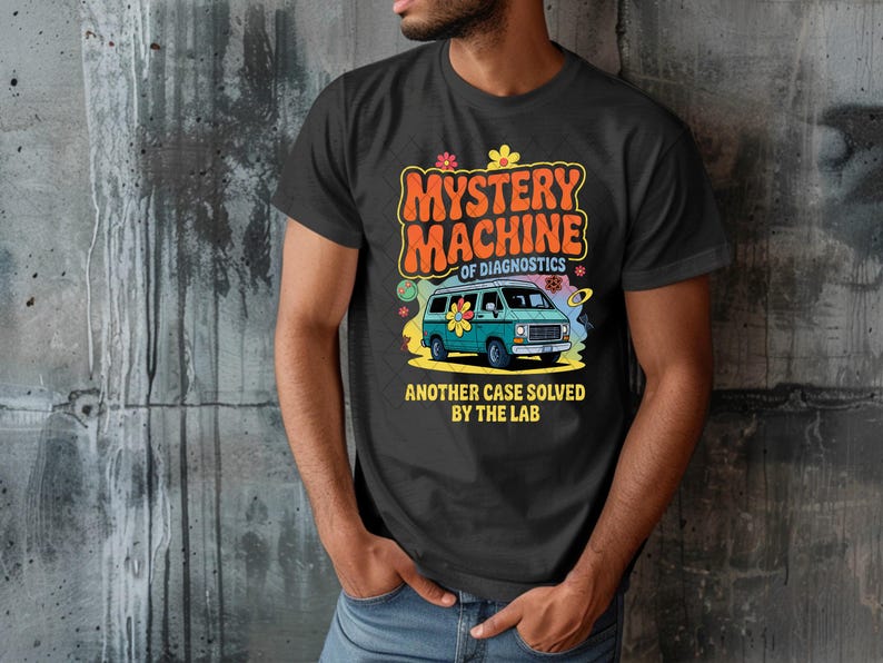 Lab Week Png, Mystery Machine Png, Mystery Machine of Diagnostics Png ...